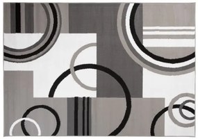 Kusový koberec moderní MAYA Z897F šedý Rozměr: 140x200 cm
