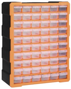 Organizér se 60 zásuvkami 38 x 16 x 47,5 cm 147587