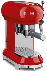 SMEG 50's Retro Style pákový kávovar na Espresso a Cappucino, červený, ECF01RDEU
