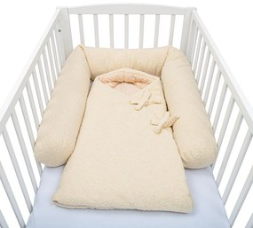NEW BABY Zavinovačka, spací pytel New Baby Teddy krémová 55x40 cm