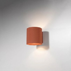 Sollux Lighting Nástěnné svítidlo ORBIS 1 okrově červené