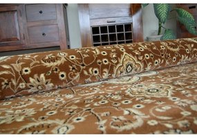 Kusový koberec Agas hnědý 100x200cm