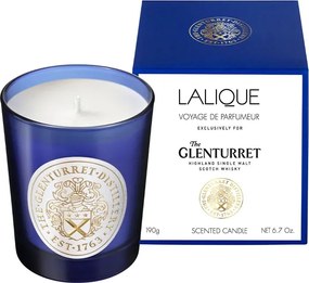 Lalique Vonná svíčka The Glenturret Special Edition, 190 g, modrá B63181