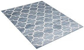 Kusový koberec PP Avera modrošedý 140x200cm
