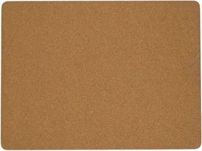 4ks pevné korkové prostírání s modrými květy - 30*40*0,4cm