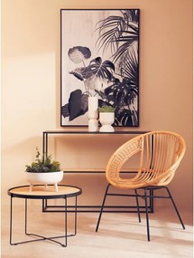 Ratanový kulatý konferenční stolek v přírodní barvě ø 60 cm Depok – Premier Housewares