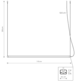 Nowodvorski CAMELEON H LED WH 8455