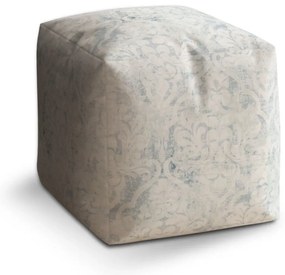 Sablio Taburet Cube Vintage patina - 40x40x40 cm