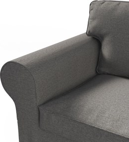 Potah na pohovku IKEA  Ektorp 3-místná, nerozkládací barva šedá látka pletený vzor