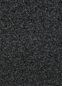 Koberce Breno Metrážový koberec ZENITH 54, šíře role 200 cm, Černá, Vícebarevné