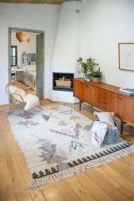 Lorena Canals vlněný koberec 140 x 200 bílý - Hopi