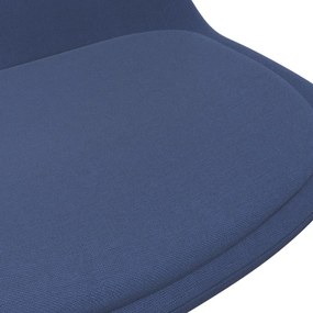vidaXL Otočné jídelní židle 2 ks textil [338365] Barva: Tmavě šedá