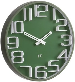 Designové nástěnné hodiny future time ft8010gr numbers 30cm