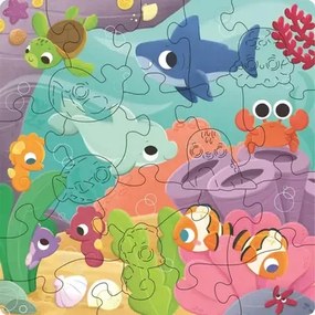 Ravensburger Dřevěné puzzle Podmořský svět / 22 dílků / od 4 let