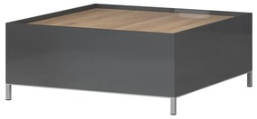 Konferenční stolek Onyx KLS-2F/ON anthracite/pacific walnut