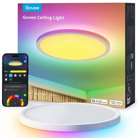 Govee - LED RGBICWW Stmív. stropní svítidlo LED/29W/230V pr. 30cm Matter Wi-Fi