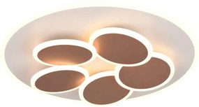 Trio Stropní LED svítidlo Mandala, 35W, 2700-6500K, teplá šedá, pr. 49 cm