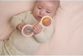 Little Dutch Chrastítko s kuličkami Pink / od 0 měsíců