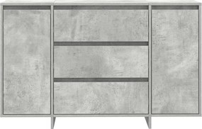 Servírovací skříň Betonově šedá 120 x 41 x 75 cm 3333909