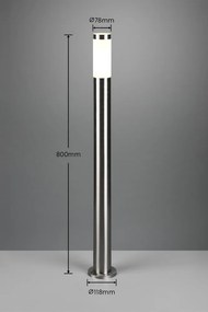 Venkovní svítidlo ø 12 cm Trioto – Trio