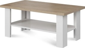 Casarredo - Komfort nábytek Konferenční stolek VANEL 7, barva dub/bílá