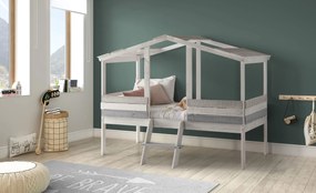 Dětská postel selia 90 x 200 cm bílá MUZZA