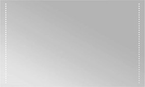 Koupelnové zrcadlo s LED osvětlením 100x60 cm 151736