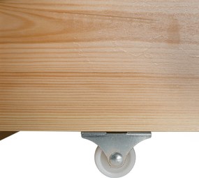 Montessori patrová postel, přírodní, VENITA TYP 2