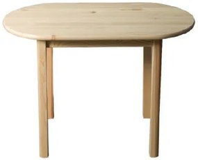 ImportWorld Stůl Jana - 115x70 cm (Barva dřeva: Ořech)