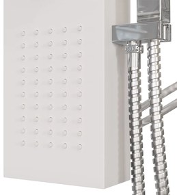 Sprchový panel set hliník bílý - Default Title