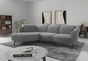 XXXLutz ROHOVÁ SEDAČKA, textil, šedá Sit & More - Sedací soupravy - 000144018553