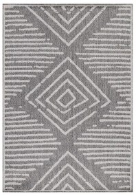 Ayyildiz, Kusový koberec Aruba 4902 grey – na ven i na doma, 60x100, šedá, chodba / předsíň