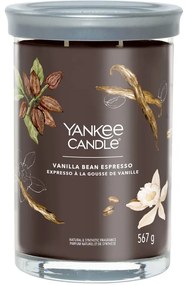 Yankee Candle – Signature Tumbler svíčka Vanilla Bean Espresso (Espresso s vanilkovým luskem) Velikost: velká 567 g