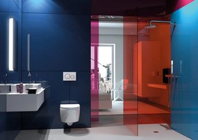 Geberit Sigma20 - Ovládací tlačítko Sigma20, bílá/chrom 115.882.KJ.1
