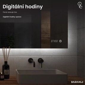 Kulaté zrcadlo do koupelny s LED osvětlením E3