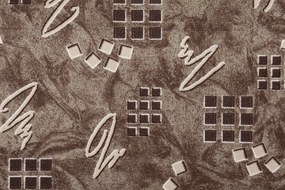 Metrážový koberec Roines brown - Rozměr na míru bez obšití cm