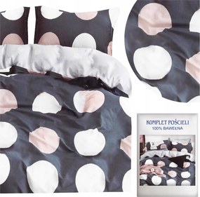 Povlečení 200 x 220 4 dílů Bavlněný satén Aida Komplet Prostěradlo