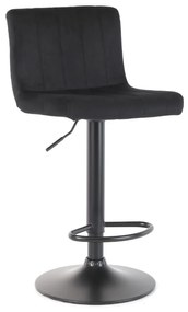 Barová židle Fiorela, černá
