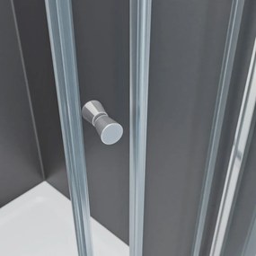 POINT LOR 120x80 Clear Obdélníkový sprchový kout s akrylátovou vaničkou