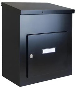 DOLS Parcel Box 04 RAL9005 - poštovní schránka na balíky, pro montáž na stěnu, černá