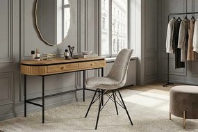 Designová židle Sweden béžová / šedá