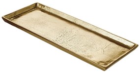 BANQUET Dekorační podnos 35 x 14 cm - zlatá