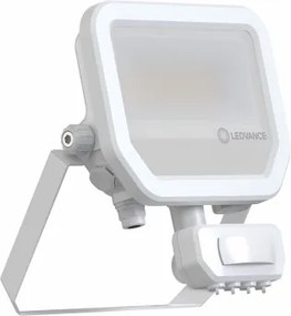 LED reflektor s pohybovým čidlem LEDVANCE FLOODLIGHT bílý SENSOR 17W/11W 2200/1465lm 3000K teplá bílá IP65