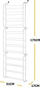 Verk Group Organizátor zavěšení botníku 36 párů