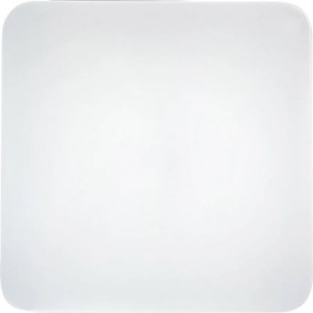 Rabalux Bílé stropní LED svítidlo Lowar hranaté 410x410mm 36W IP44 CCT 77136