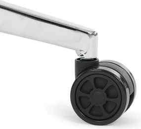 Kancelářská ergonomická židle PORTE — síťovina, černá