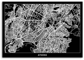 Gario Obraz na plátně Plán města Atény Rozměry: 60 x 40 cm