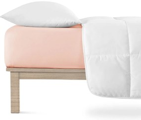 Světle růžové napínací prostěradlo jersey 160x200 cm Boxspring – Andrea Simone