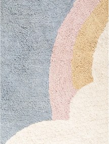 Krémový pratelný/ručně tkaný bavlněný dětský koberec 140x200 cm Snuggle Nappi – Hanse Home