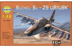 Model letadla směr model kit 0858 letadlo – suchoj su-25 ub/ubk